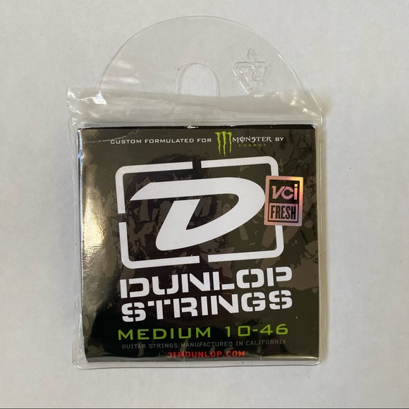 Dunlop | Other | Dunlop 46 Green Guitar Strings Monster Energy Limited ...